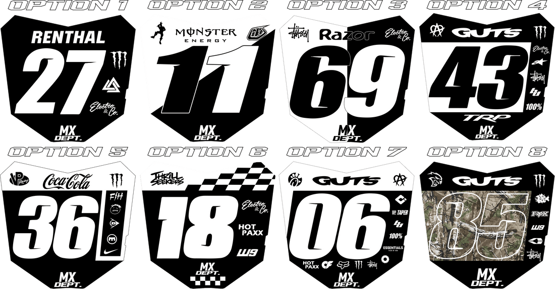 Custom Front Plate Graphic – MX Dept. LLC