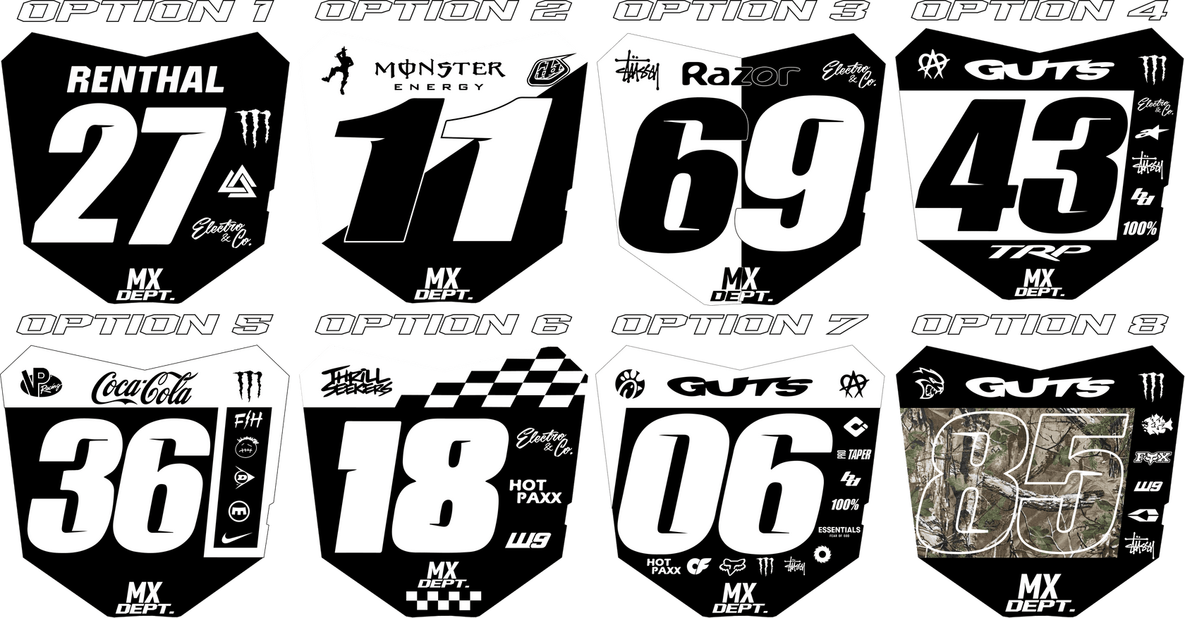 Custom Front Plate Graphic – MX Dept. LLC