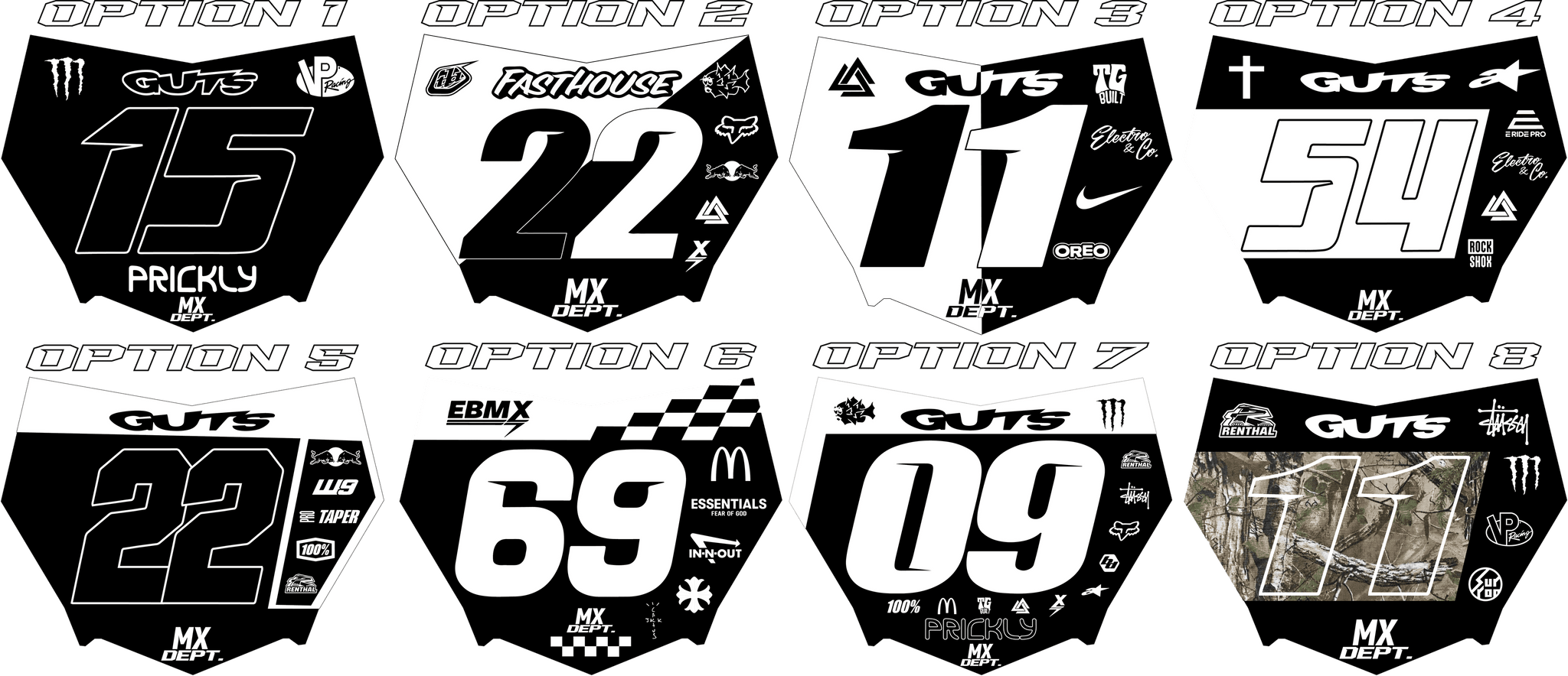 Custom Front Plate Graphic – MX Dept. LLC