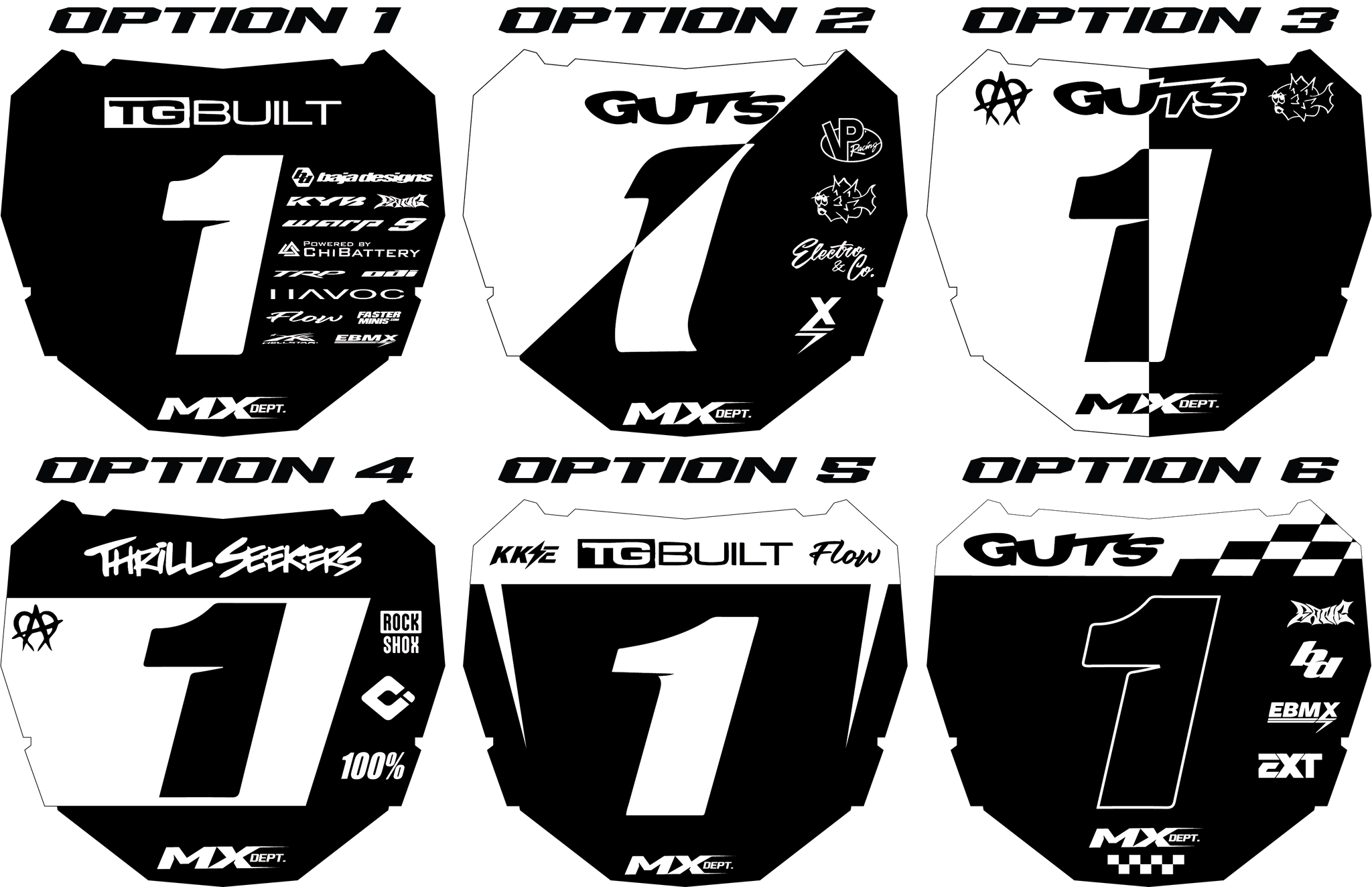 Custom Front Plate Graphic – MX Dept. LLC